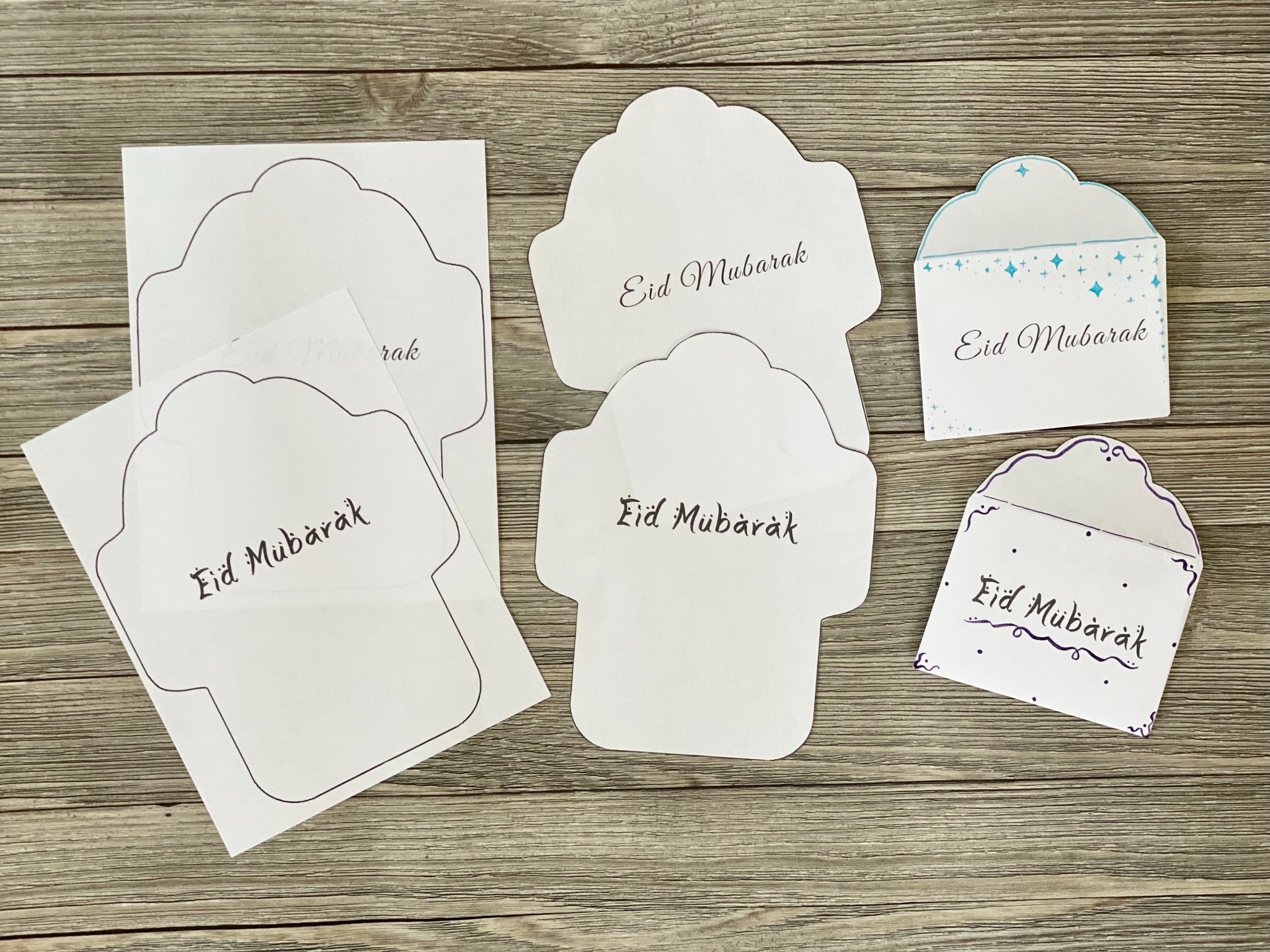 DIY: Make Your Own Eidi Envelopes – Islamimommy