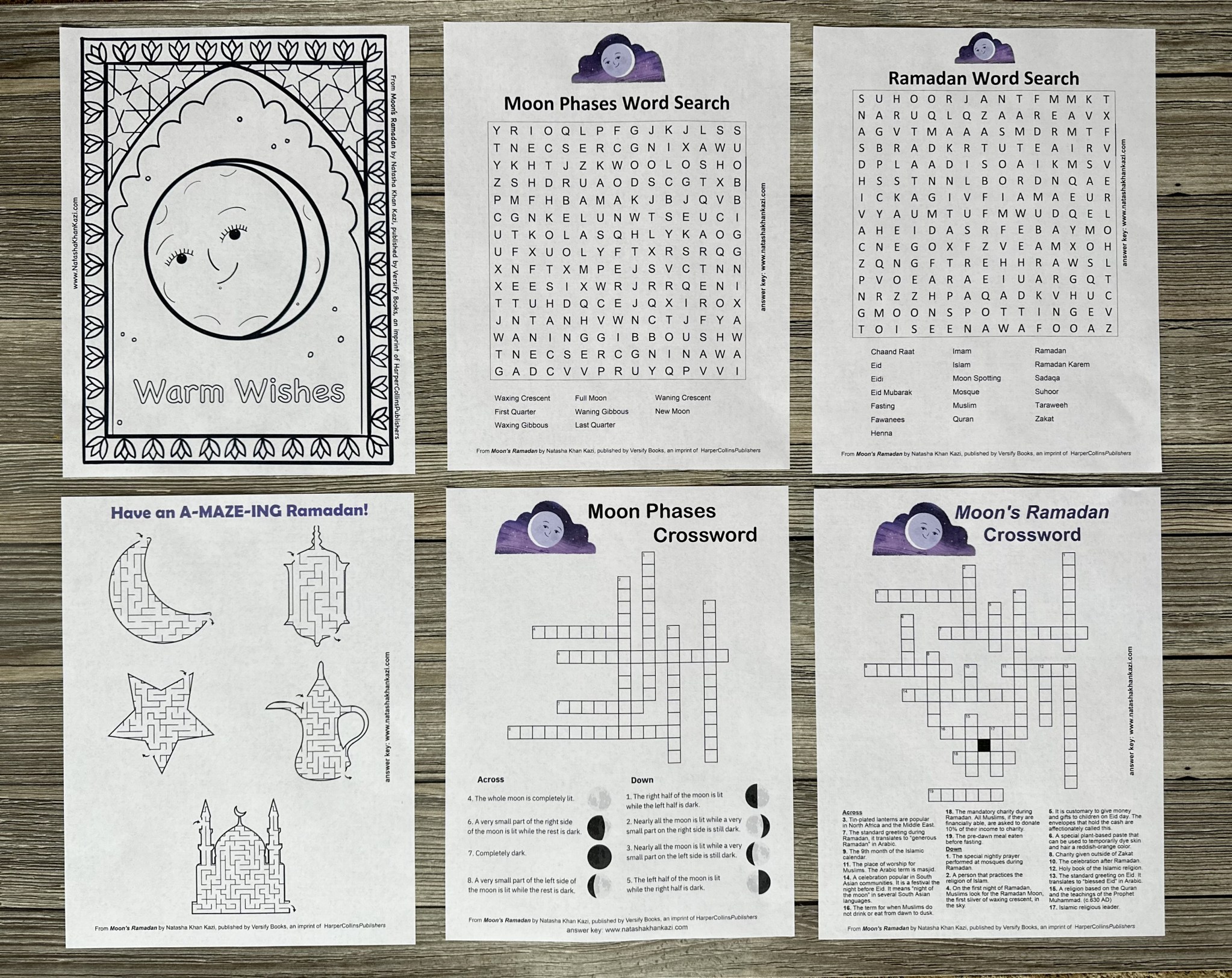 Free Printables: Moon’s Ramadan Activity Pack – Islamimommy